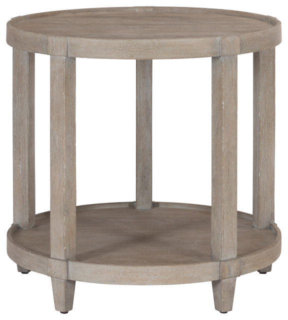 Bernhardt Albion Side Table, 26.13"W x 26.31"D x 25"H - Farmhouse ...