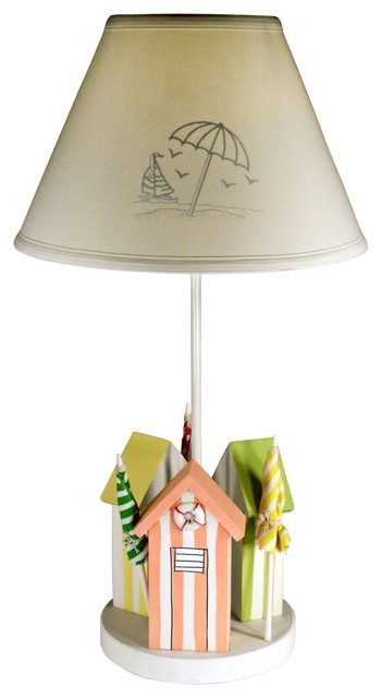 Whimsical Beach Theme Table Lamps