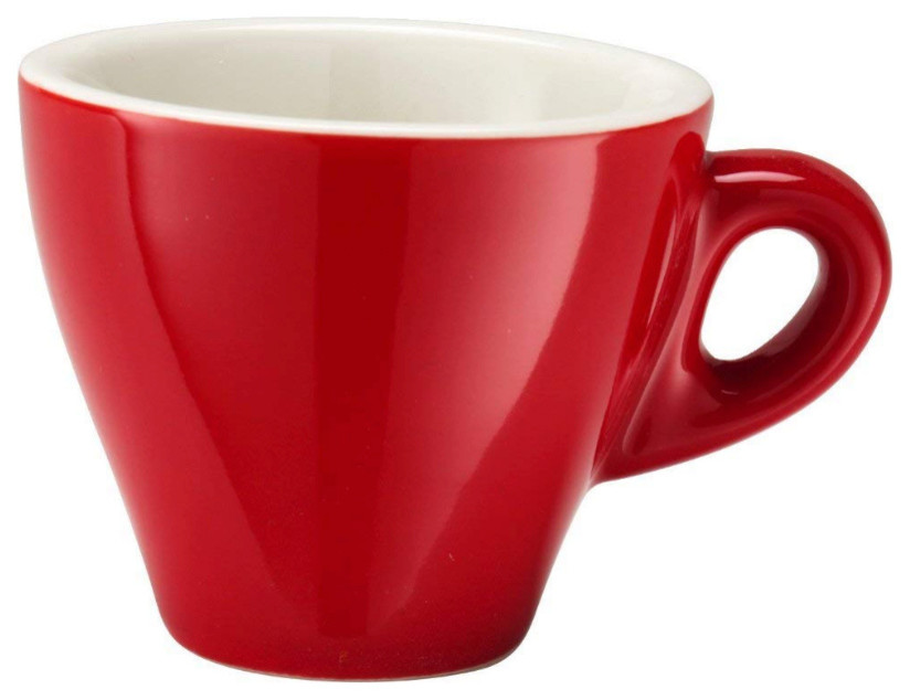 Pulsiva Joy Series, Red, Espresso Cup, Set of 6 - Contemporary ...