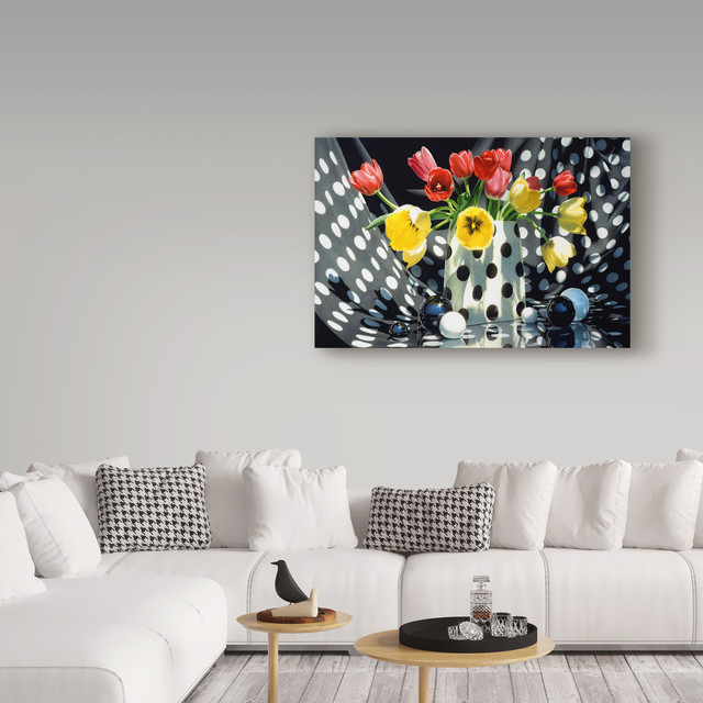 Francois Chartier 'Black And White In Color' Canvas Art, 32"x22 ...