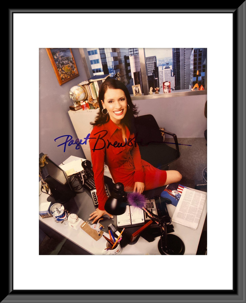 Paget Brewster signed photo, 11x14 inches - Contemporary - Photographs ...