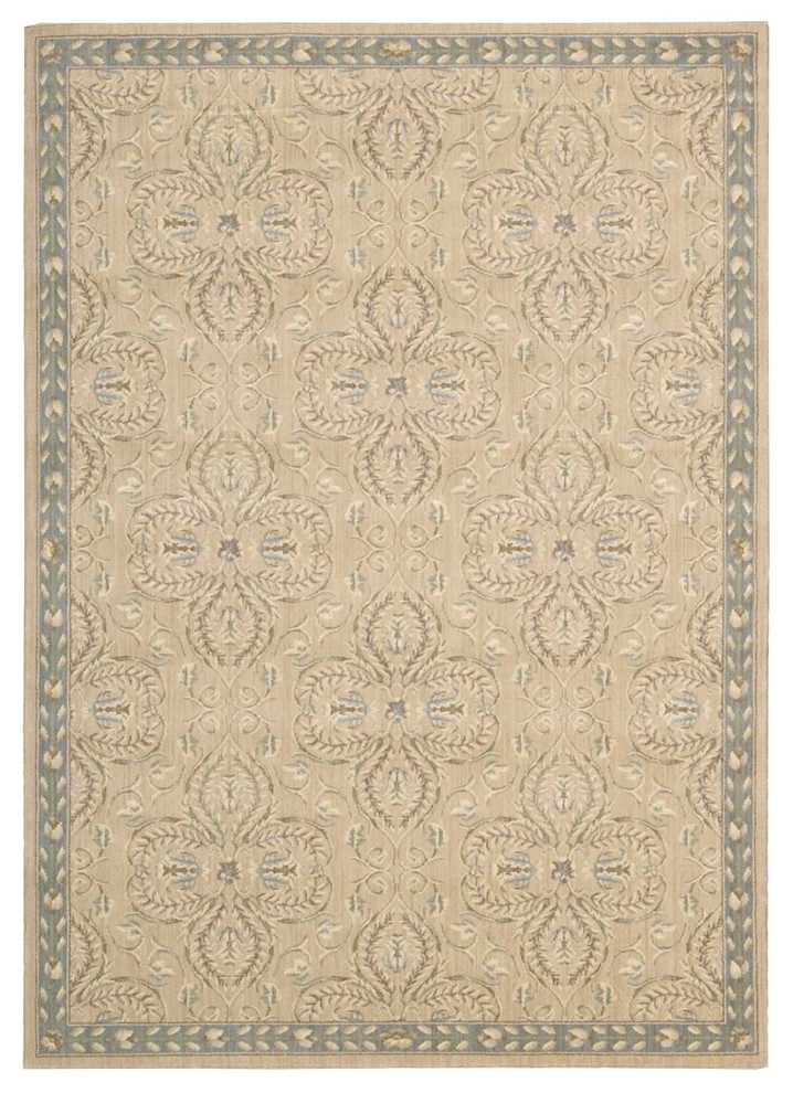 Nourison Riviera Graphite Area Rug, 2'x2'9", 2"x2'9" - Traditional ...