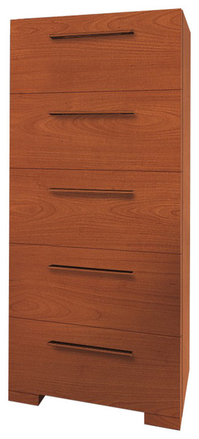 Wynd Tall Chest Cherry Wood - Transitional - Accent Chests And Cabinets ...