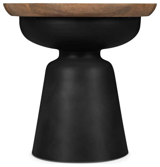 Poly and Bark Adora Side Table - Industrial - Side Tables And End ...