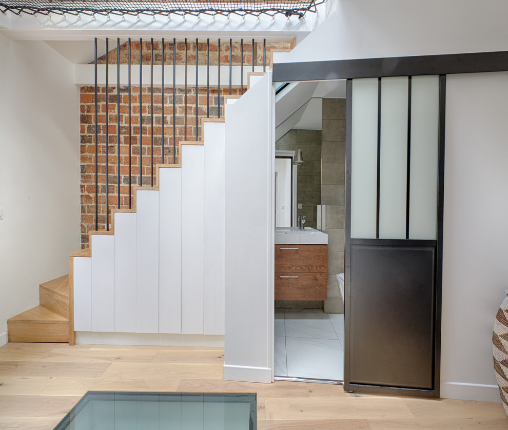 Avant/Après : Petite maison en triplex gagne des combles ludiques