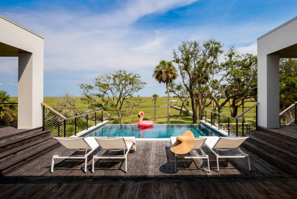 Island organic modern - Beach Style - Pool - Charleston - by ...