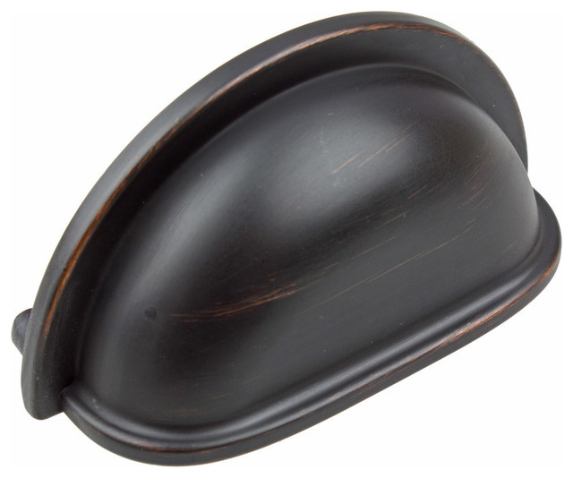 3" Center Classic Bin Cabinet Hardware Pull - Transitional - Cabinet ...