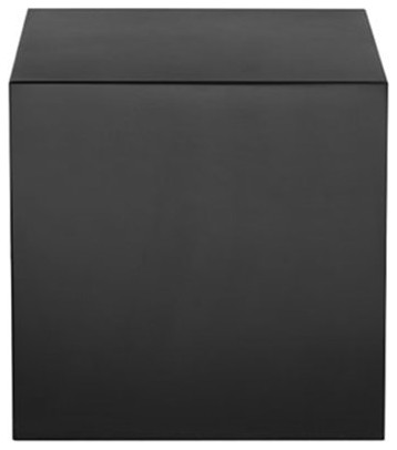 American Home Classic Spencer Large Square Modern Metal Side Table in ...