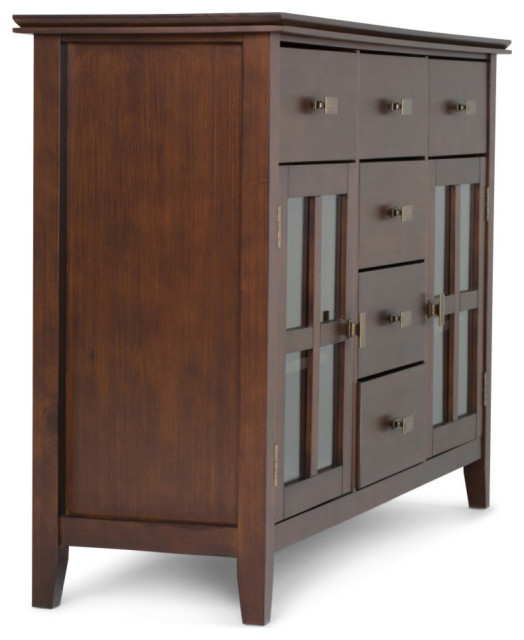 Artisan Solid Wood Sideboard Buffet - Transitional - Buffets And ...