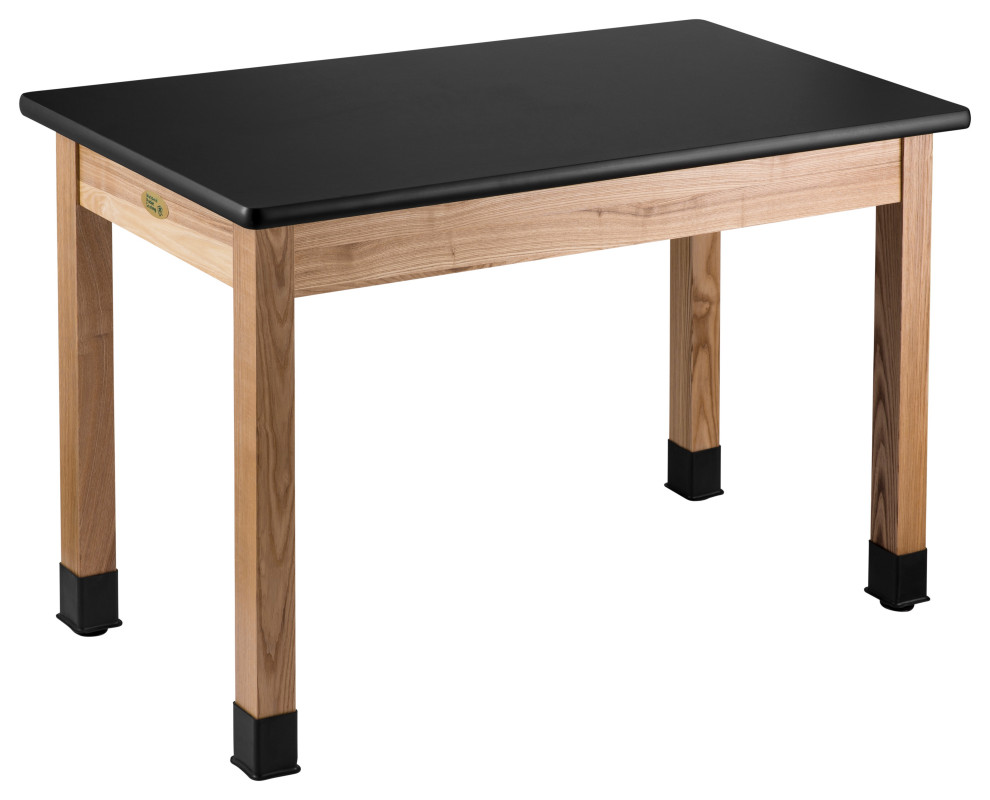 NPS Wood Science Lab Table, 30"Height, HPL Top, 24x54x30 - Transitional ...