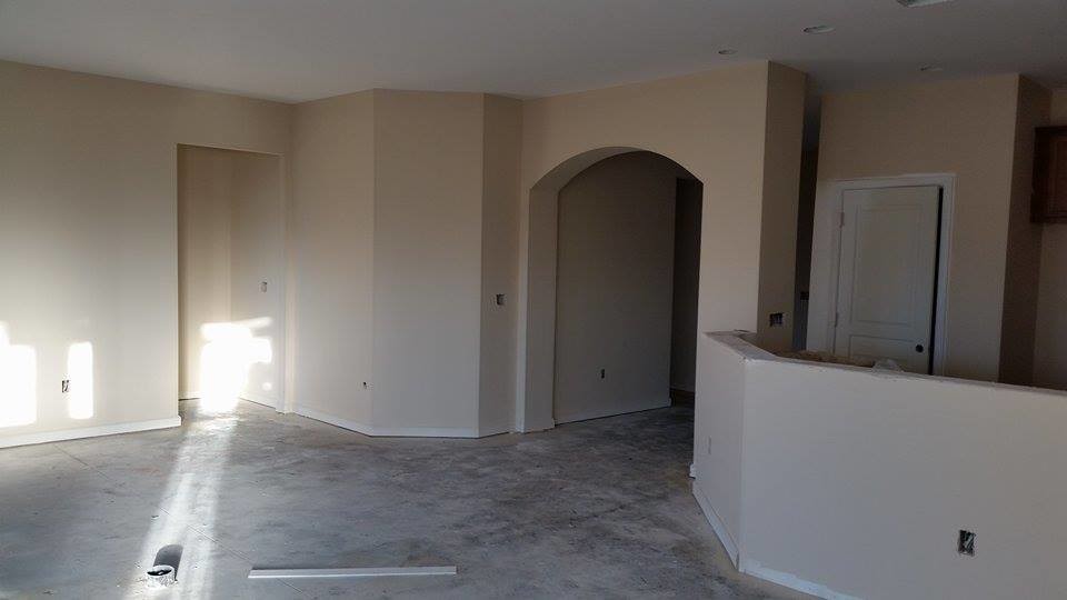 What to put on an angled out wall in the living room