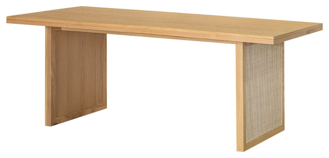 Farmhouse Dining Table - Natural - Tropical - Dining Tables - by LH ...