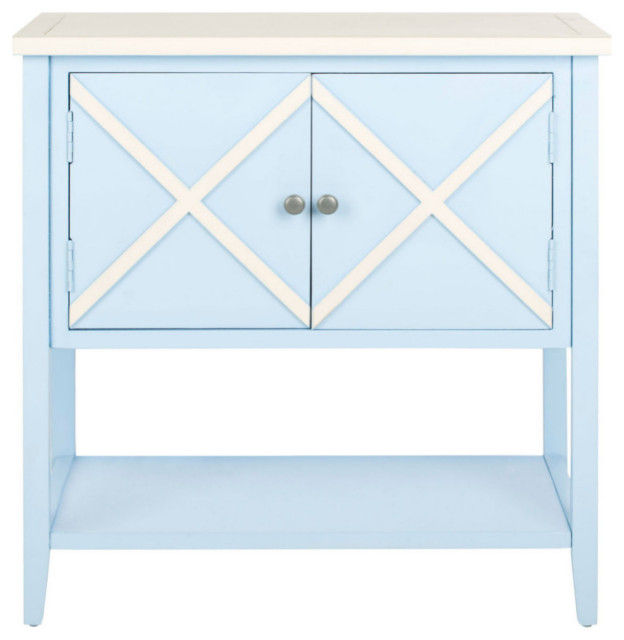 Lottie Sideboard, Light Blue - Contemporary - Buffets And Sideboards ...