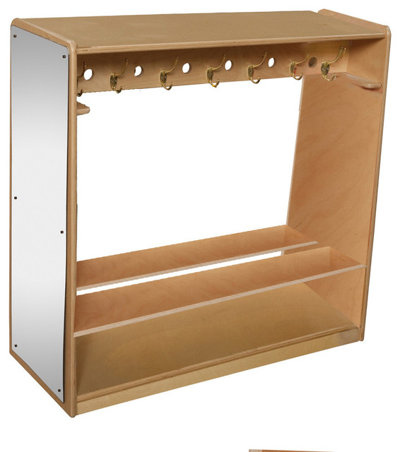 Mobile Double Sided Dress-Up Locker With Mirror - Storage Cabinets - by ...