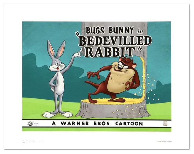 "Bedevilled Rabbit" Looney Tunes Limited Edition Animation Art ...