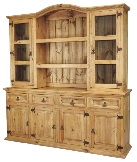 Traditional Large Hutch & Buffet - Traditional - China Cabinets And ...
