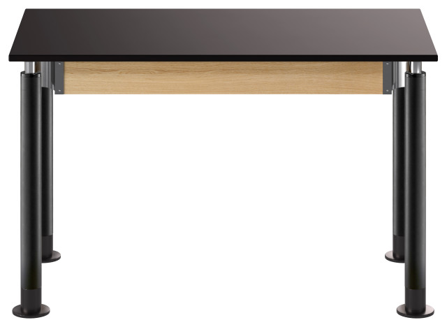 NPS Signature Science Lab Table, Black, Phenolic Top, 24x48x27-42 ...
