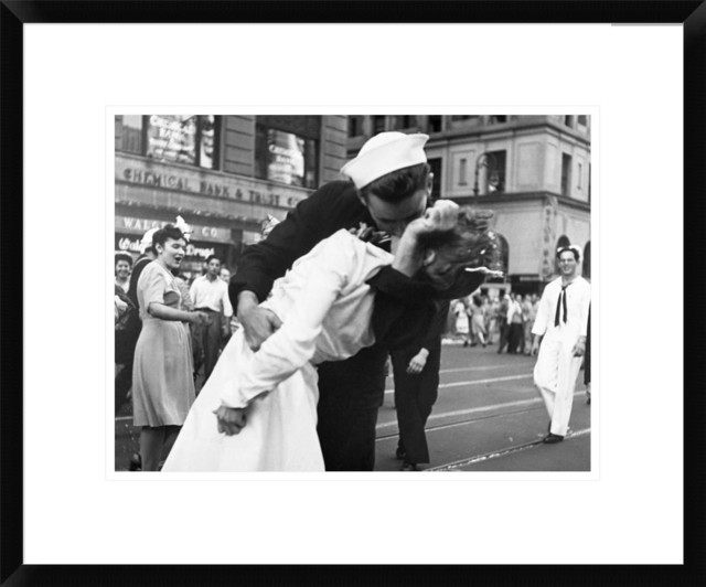 "Kissing the War Goodbye in Times Square, 1945, I" by Victor Jorgensen ...