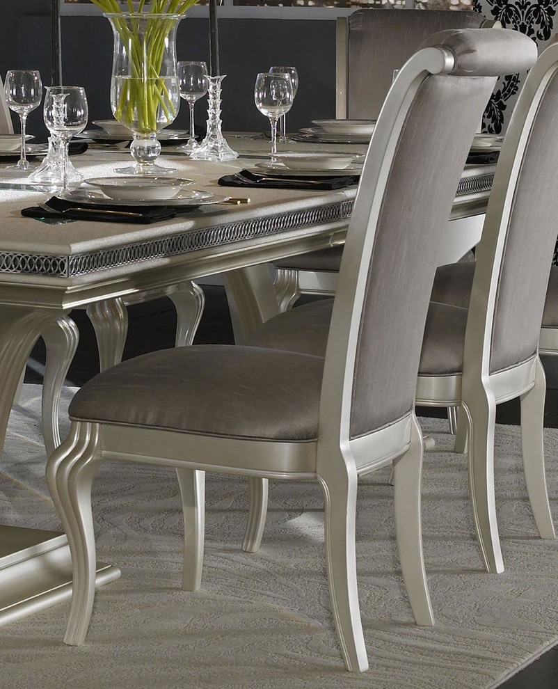 Emma Mason Signature Blitz Swank Side Chair in Pearl AIC00341 (Set of - Traditional - Dining ...