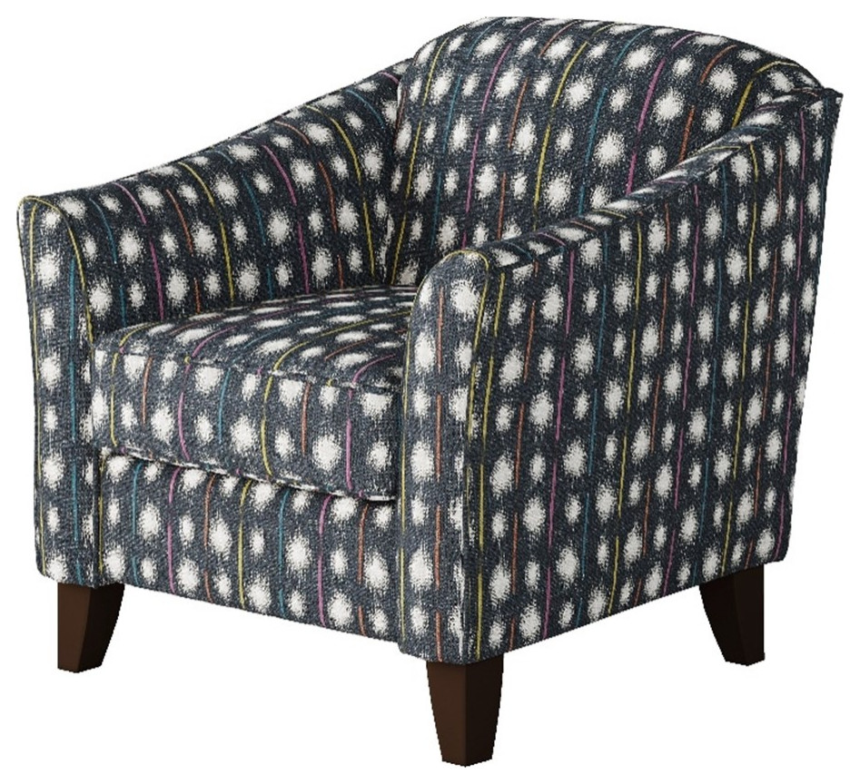Southern Home Furnishings Bindi Crayola Accent Chair Multi Color