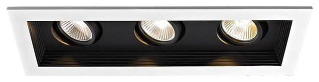 Mini LED Multiple Spot, Black - Contemporary - Recessed Trims - by ...