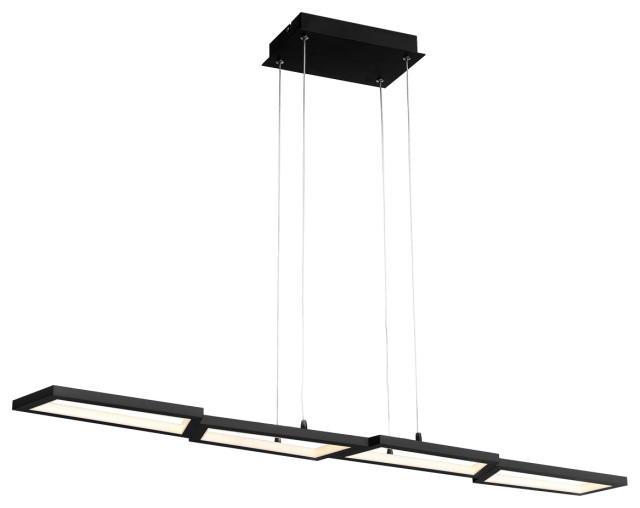 DALS Lighting 44" Linear Pendant, Dimmable - Modern - Kitchen Island ...