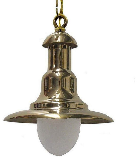 Hanging Nautical Wharf Pendant by Shiplights, Interior/Exterior Use ...