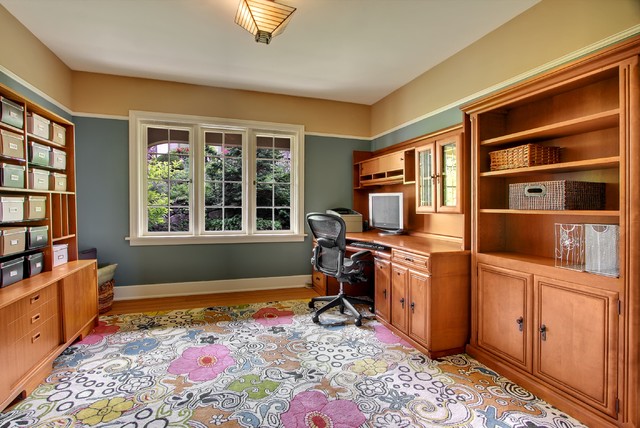 West Seattle Craftsman - Craftsman - Home Office - Seattle - by Sortun ...