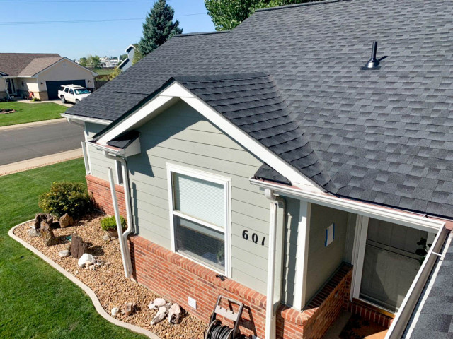 GAF Armorshield Impact Resistant Shingle Roof | Charcoal Shingle Color ...