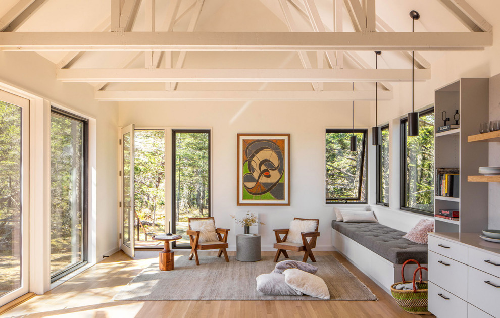 North South House - Rustic - Family Room - Seattle - by Allied8 | Houzz