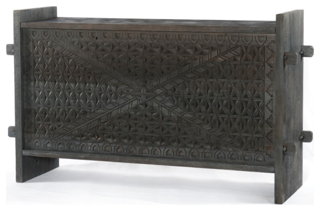 Columbus Trunk Console - Rustic - Buffets And Sideboards - by The Khazana Home Austin Furniture ...