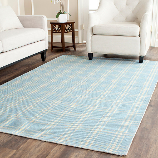 Safavieh Kilim Klm420A Light Blue, Yellow Area Rug, 2'6" x 4'0 ...