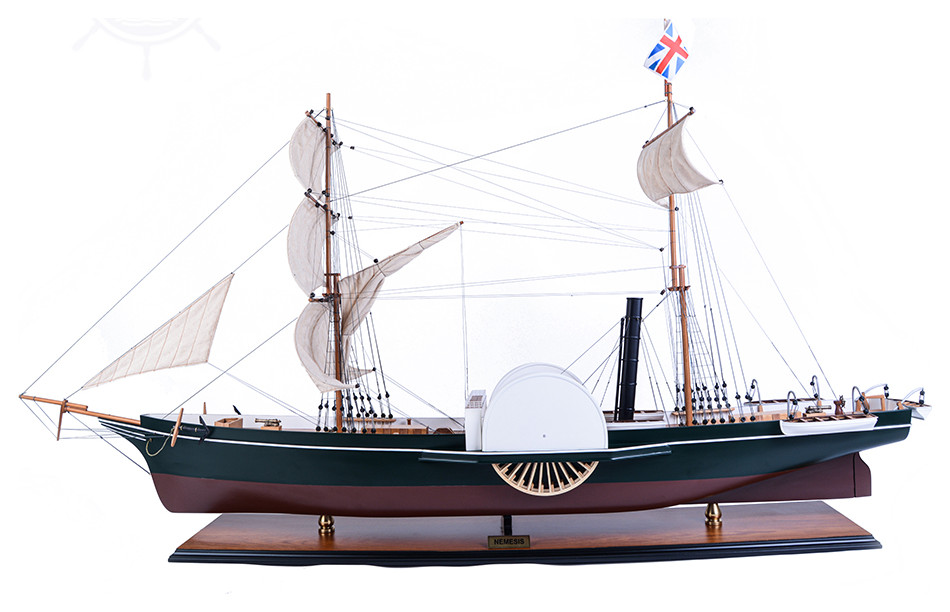 Nemesis Gunboat Museum-quality Fully Assembled Wooden Model Ship ...