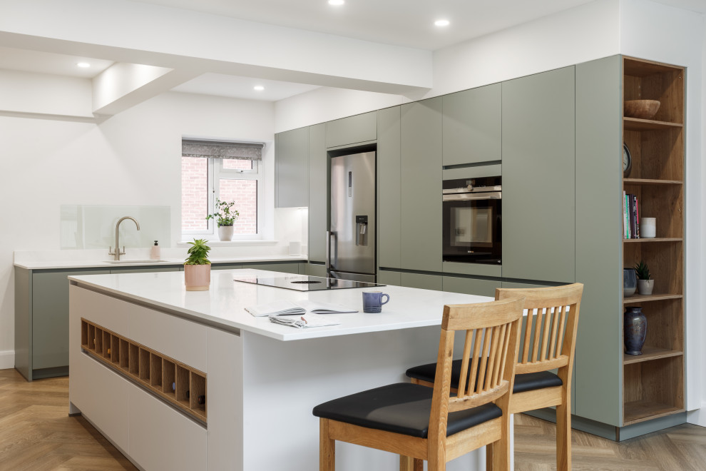 Kitchen Diner Featuring Soft Colours and Warmth in Leeds - Scandinavian ...