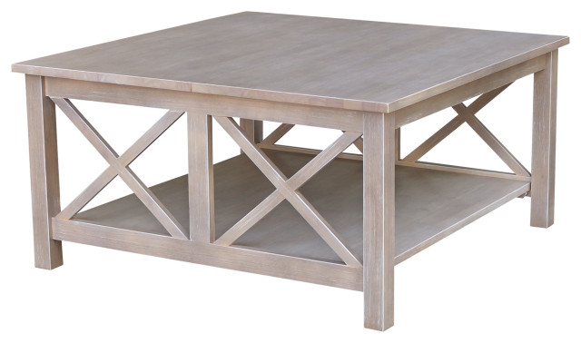 Hampton Square Coffee Table - Transitional - Coffee Tables - by ...