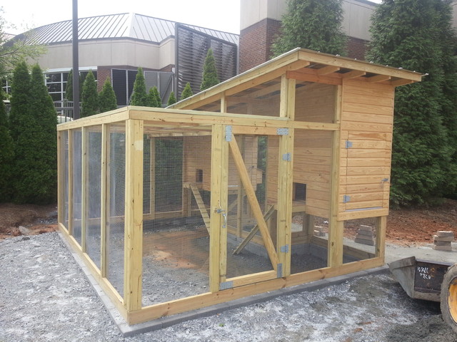 Extra Large Chicken Coop Combo - Landscape - Atlanta - by Zeigler ...