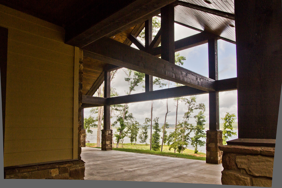 Rustic Lake House - Rustic - Verandah - Austin - by Laura Culpepper ...