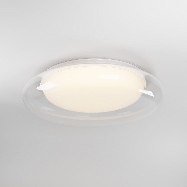 ET2 E51022-10 Bubble 18"W LED Flush Mount Ceiling Fixture - Transitional - Flush-mount Ceiling ...