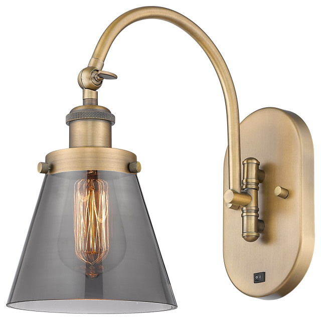 Innovations 918-1W-SG-G63-LED 1-Light Sconce - Industrial - Wall ...