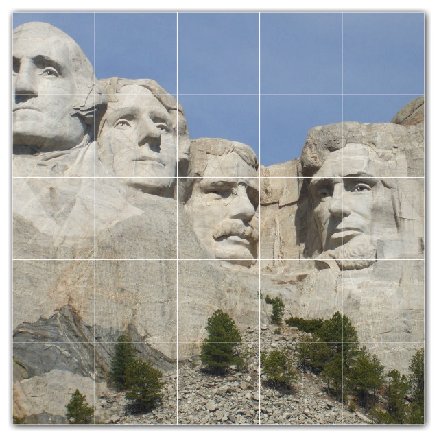 Famous Places Ceramic Tile Wall Mural HZ500567, 30" Wide x 30" High ...