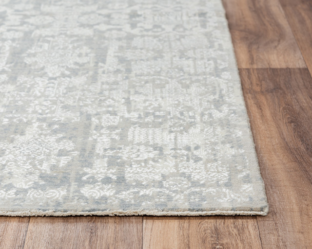 Rizzy Home CUT109 Couture Area Rug Gray, 8'x10 - Contemporary - Area ...