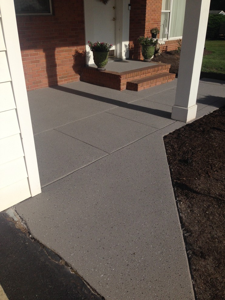 Spray Texture Concrete Overlay - DC Metro - by Elite Concrete Design ...