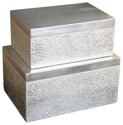 Parker Silver Box Set - Transitional - Decorative Boxes - by LivLuxe ...
