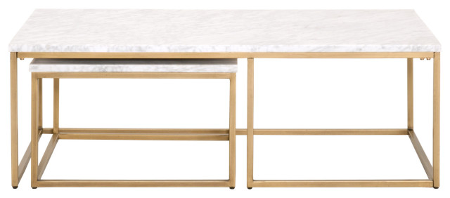 Carrera Nesting Coffee Table - Contemporary - Coffee Table Sets - by HedgeApple | Houzz
