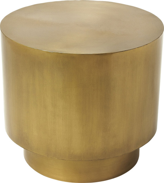 Ervin Gold Metal Bunching Table - Contemporary - Side Tables And End ...