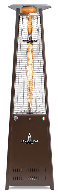 Lava Heat LP LAVAlite Triangle Flame Tower Heater Heritage Bronze ...