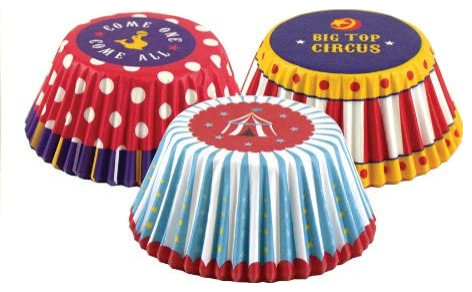 Fox Run 7127 Circus Bake Cup Set, Multicolored - Traditional - Baking ...