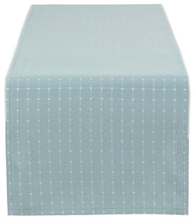 Stylish Stitched Line Table Runner 16"x72" - Contemporary - Table ...
