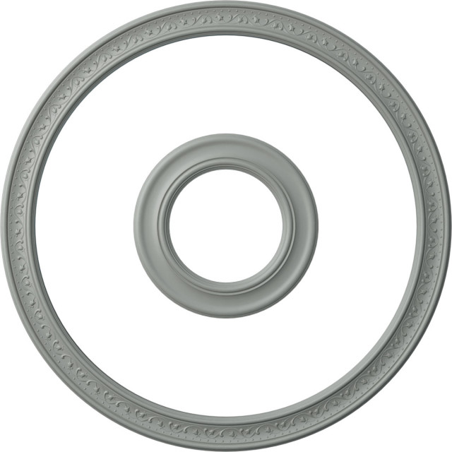 51"OD Ceiling Ring with 20 7/8"OD Ceiling Medallion Holmdel Kit ...