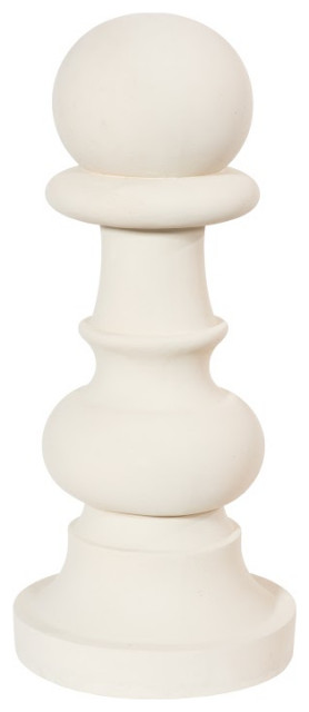Pawn Chess Sculpture, 17x17x36"h - Traditional - Decorative Objects And ...